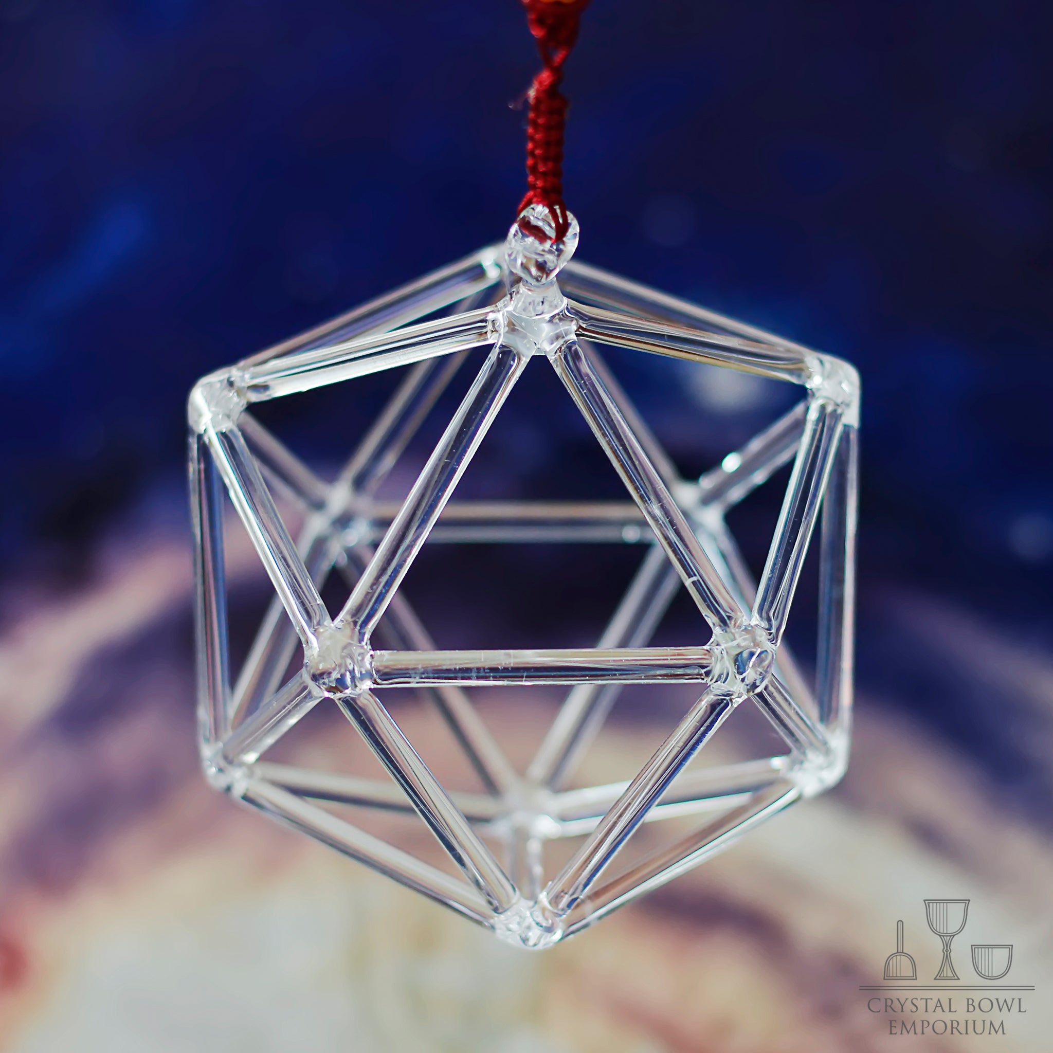 Clear Quartz Icosahedron – Crystal Bowl Emporium